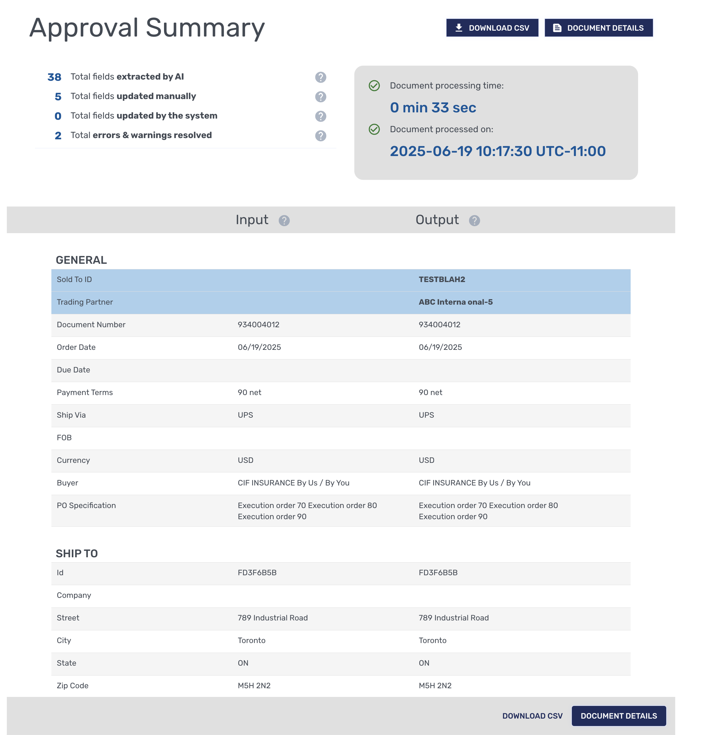 Express Document Approval and Audit Trail